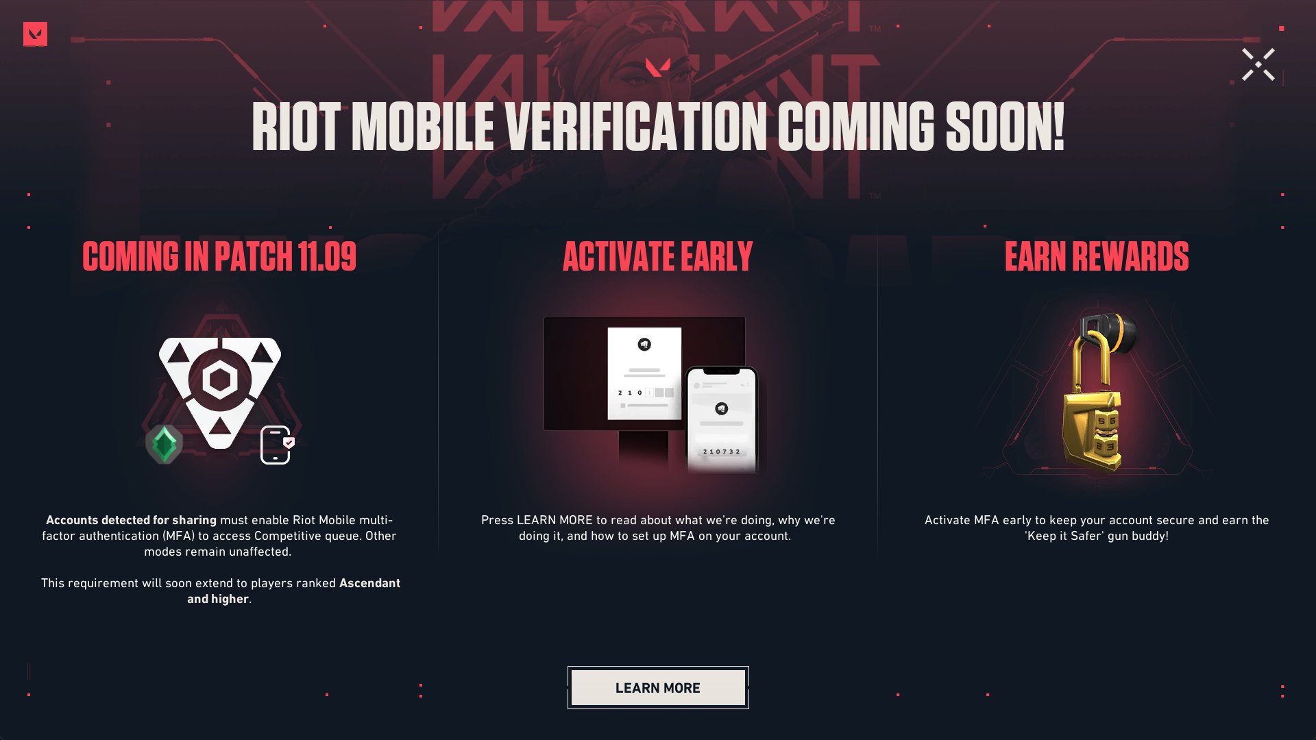 Valorant Riot Mobile Verification ⇒ Coming to Combat Smurfing