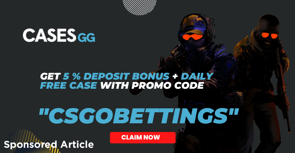 Cases.gg Promo Code: "CSGOBETTINGS" | Affiliate Bonus & Free Case