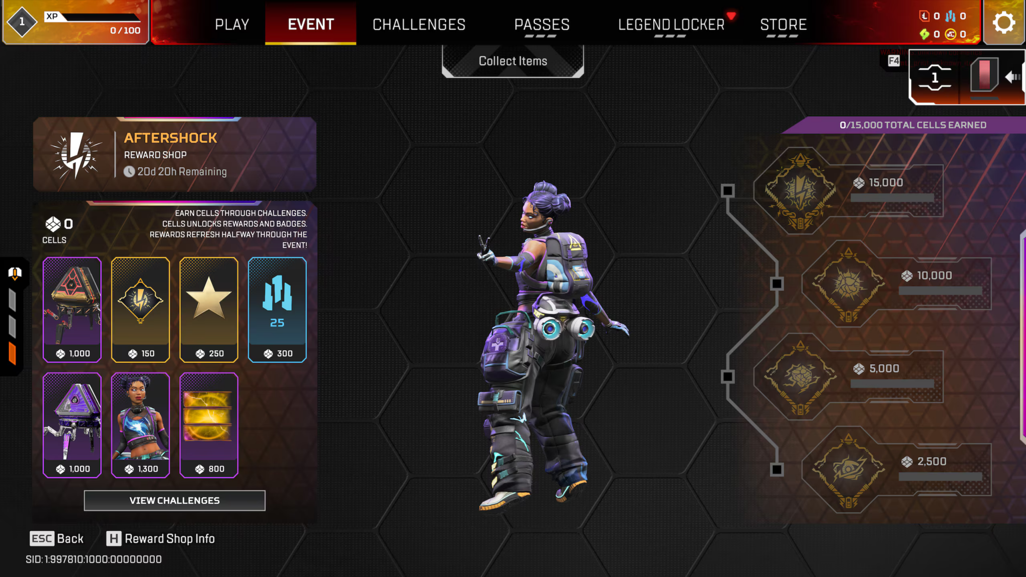 Apex Legends Aftershock Event: Fuse Mythic and Skins