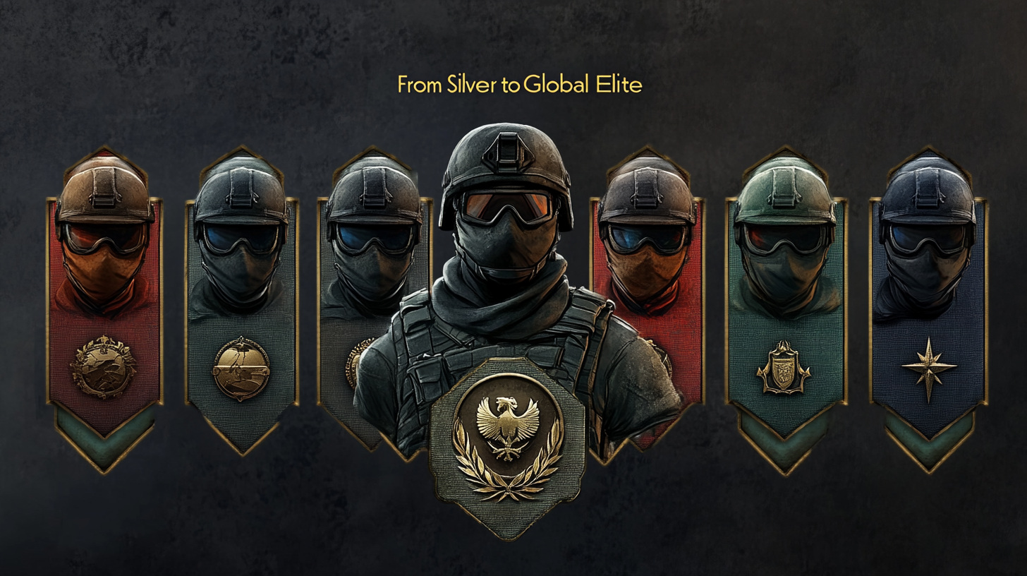 CS2 Ranks and Ranking System Explained ⇒ Rank Up Faster!